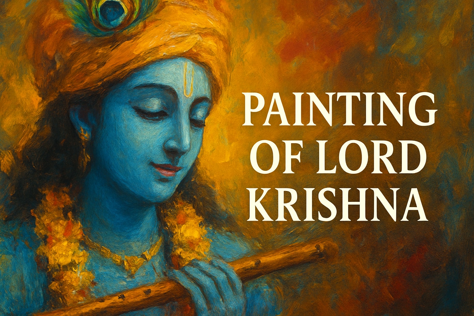 9 Stunning Painting Of Lord Krishna Ideas To Try In 2026 – Muralla Art